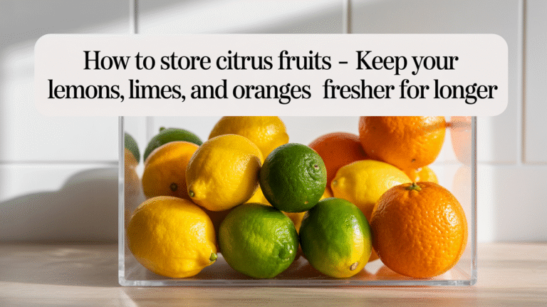 How to Store Citrus Fruits – Keep Your Lemons, Limes, and Oranges ...