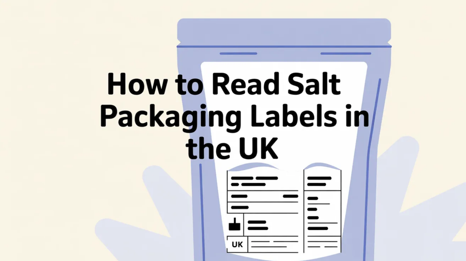 How to Read Salt Packaging Labels in the UK – GroceriesReview.co.uk